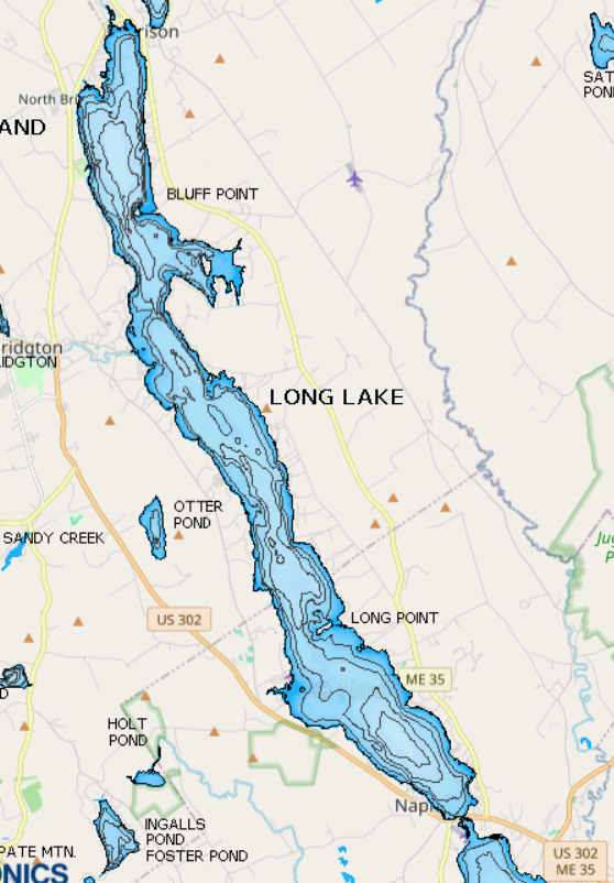 Maine Lakes Long Lake