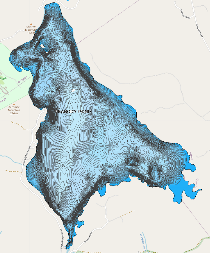 Maine Lakes Peabody Pond
