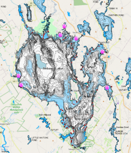 Maine Lakes Sebago Lake