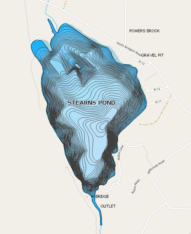 Maine Lakes Stearns Pond